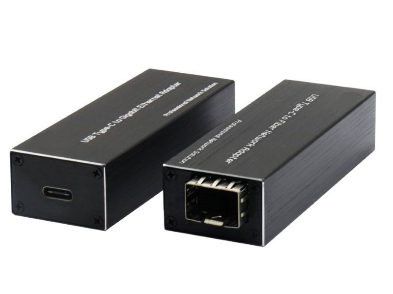USB-C til SFP Gigabit-nettverksadapter - Direktronik AB