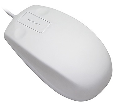 Vanntett IP68 lasermus med touchpad-rulling - Direktronik AB